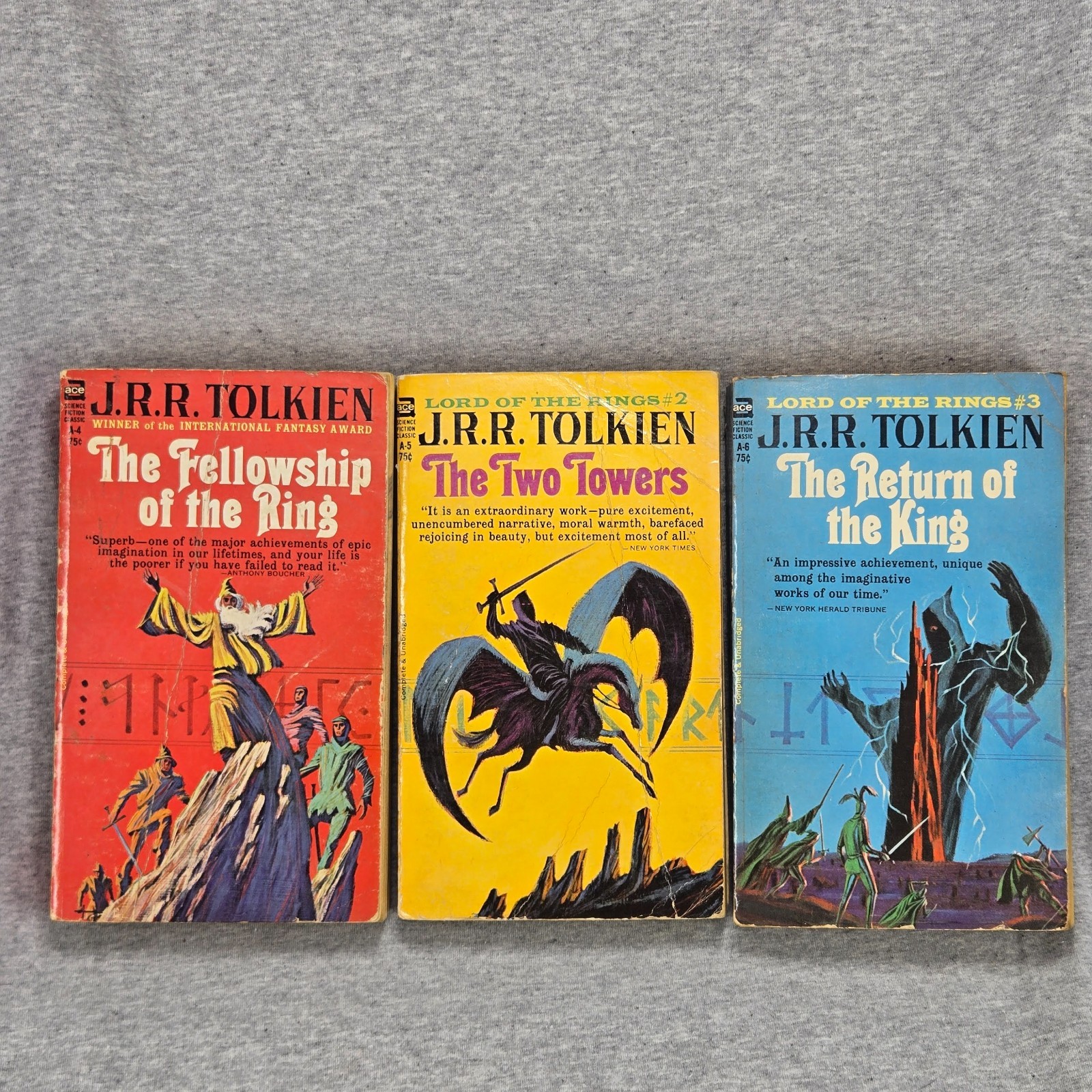 TolkienGuide - The Lord of the Rings JRR Tolkien 1965 Ace Paperbacks ...