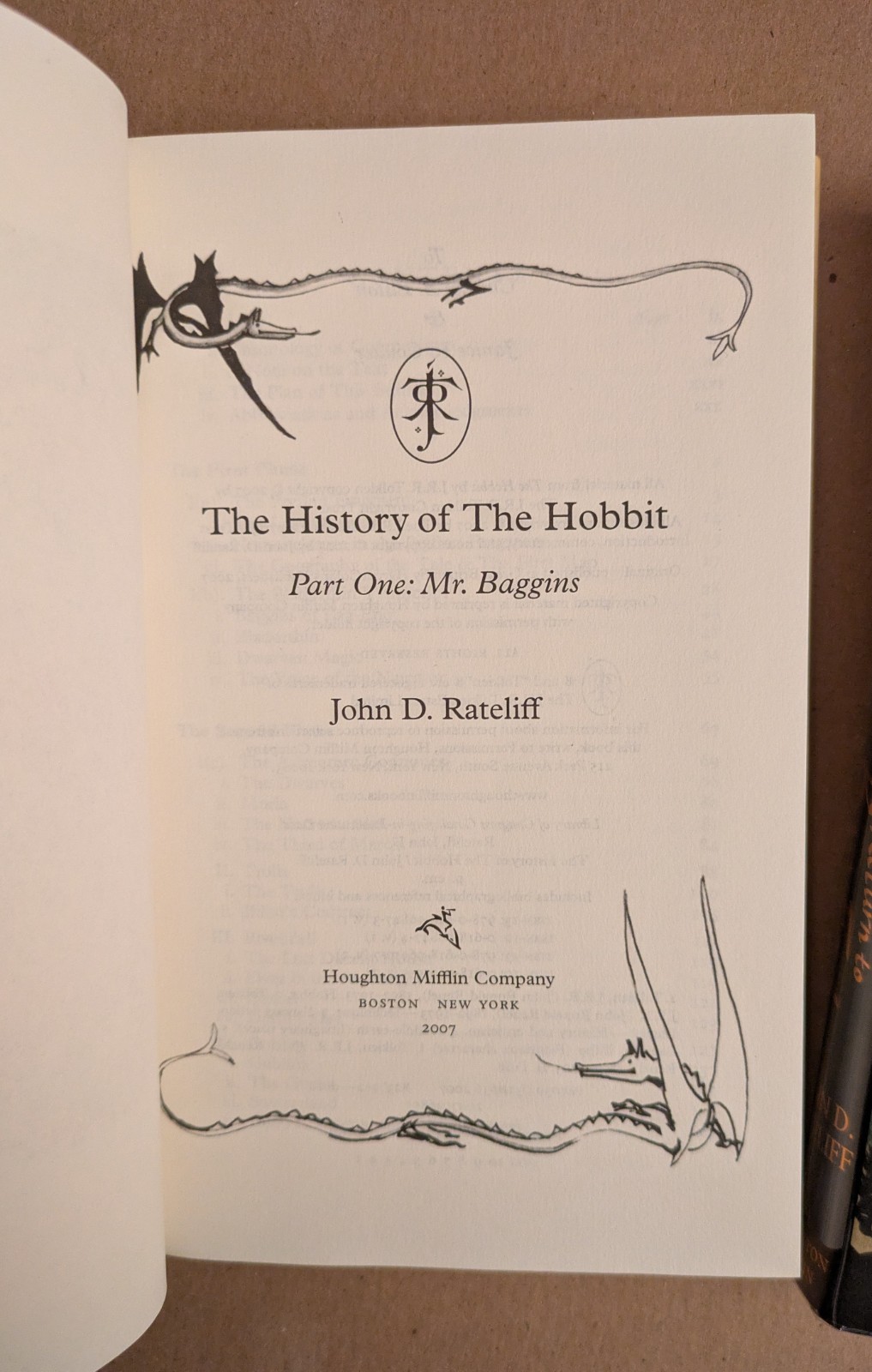 TolkienGuide - HISTORY OF THE HOBBIT Parts One & Two John Rateliff ...