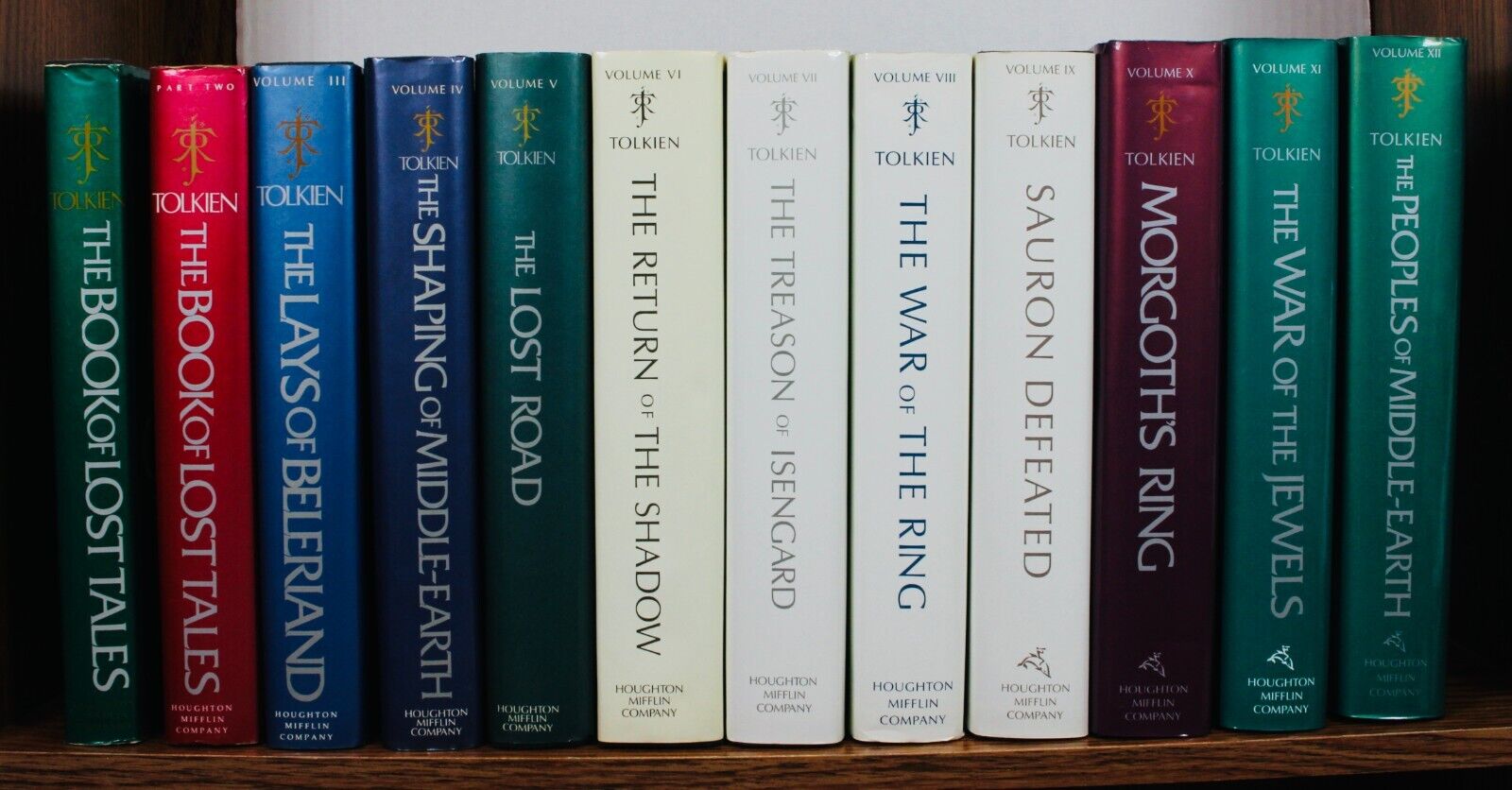 TolkienGuide - J.R.R. Tolkien - HISTORY OF MIDDLE EARTH - 12 Volumes ...