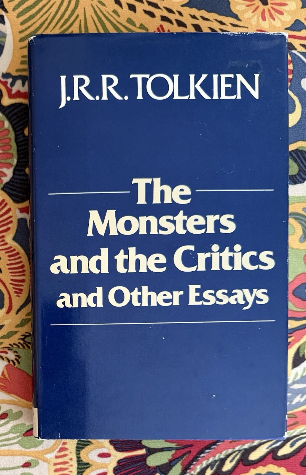 TolkienGuide - MONSTERS and the CRITICS, OTHER ESSAYS by J R R TOLKIEN ...