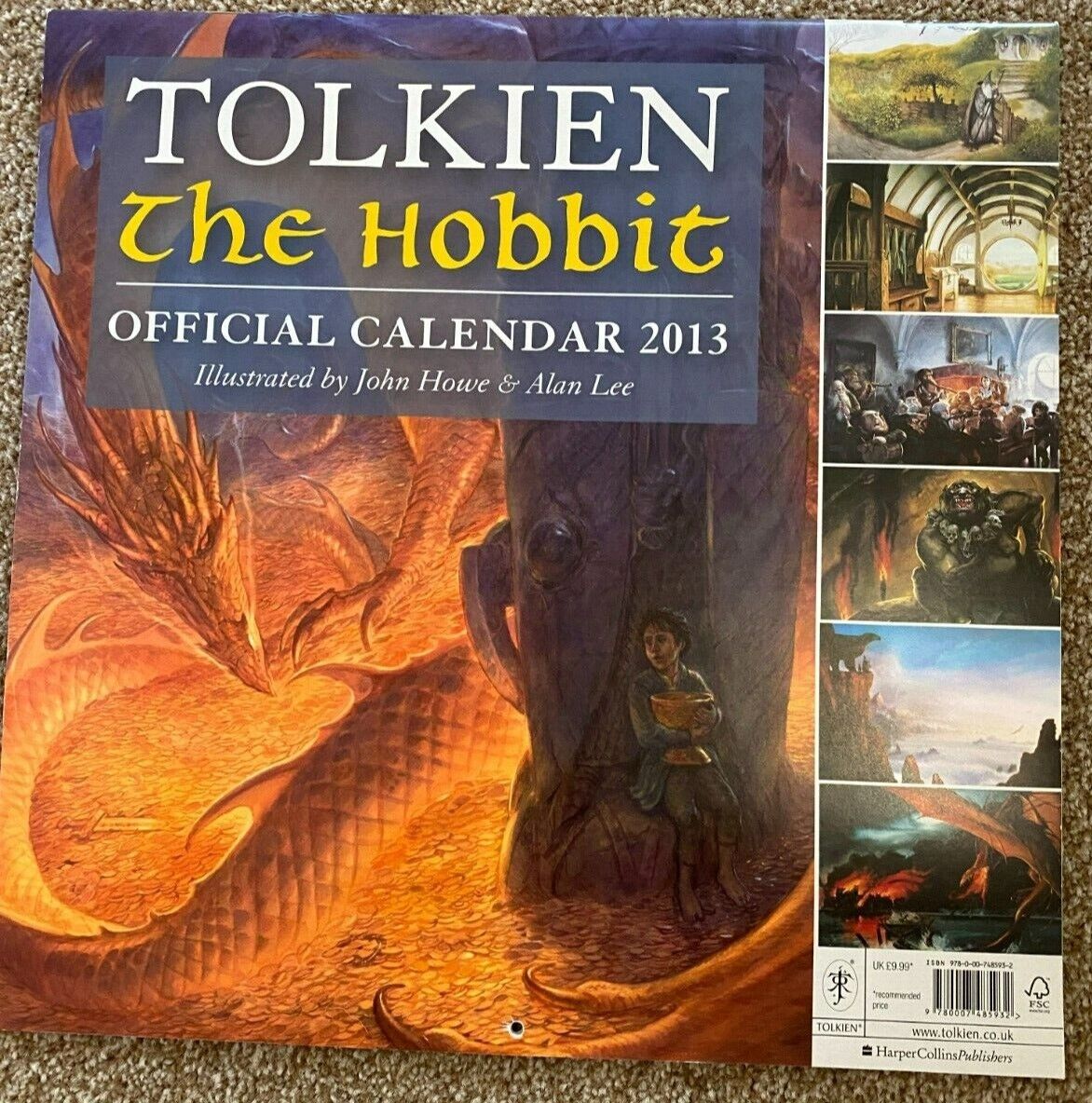 TCG - A Unique and Complete Collection of all 31 Tolkien Calendars from ...