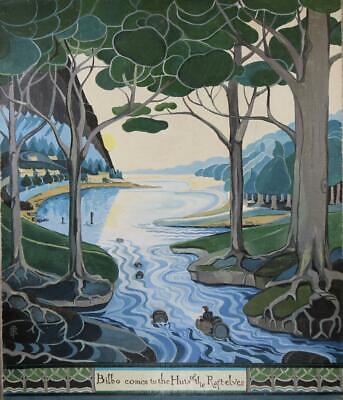 TolkienGuide - VINTAGE ORIGINAL OIL PAINTING MONOGRAM BIBLO COMES TO ...