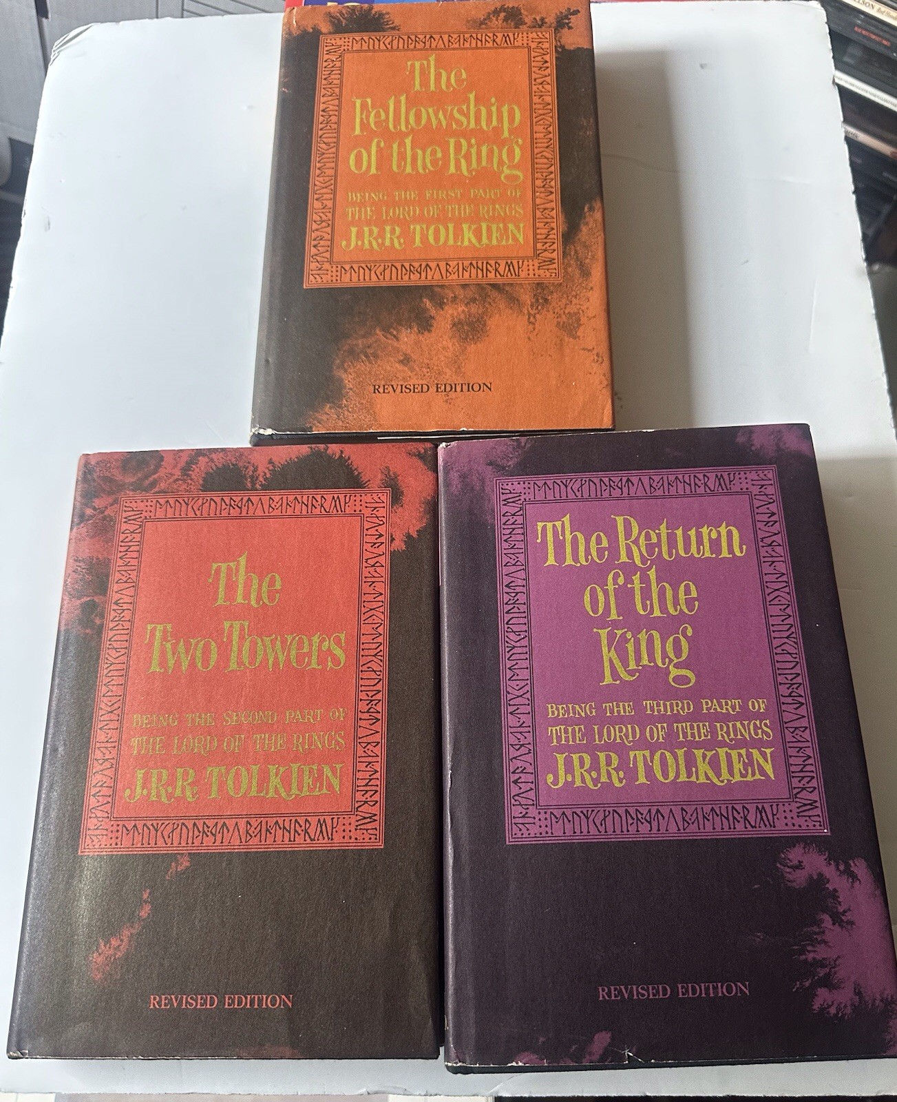 TolkienGuide - Lord Of The Rings Trilogy J.R.R. Tolkien Revised/Second ...