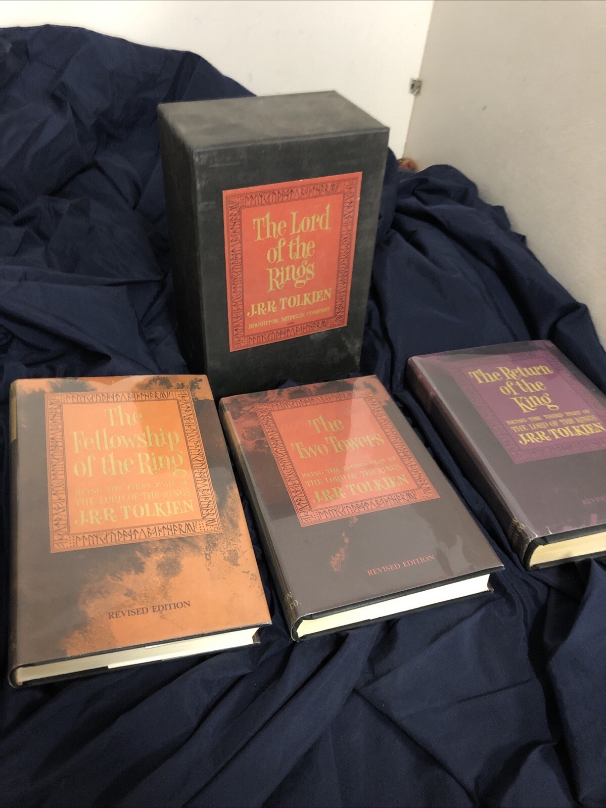 TolkienGuide - Lord Of The Rings Trilogy Tolkien 1965 Box Set 2nd ...