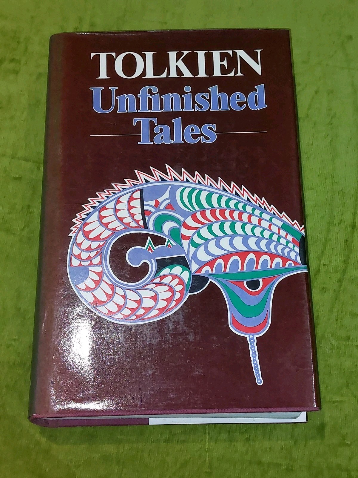 TolkienGuide - Unfinished Tales by J.R.R. Tolkien 1980 1st Ed 1st Imp ...