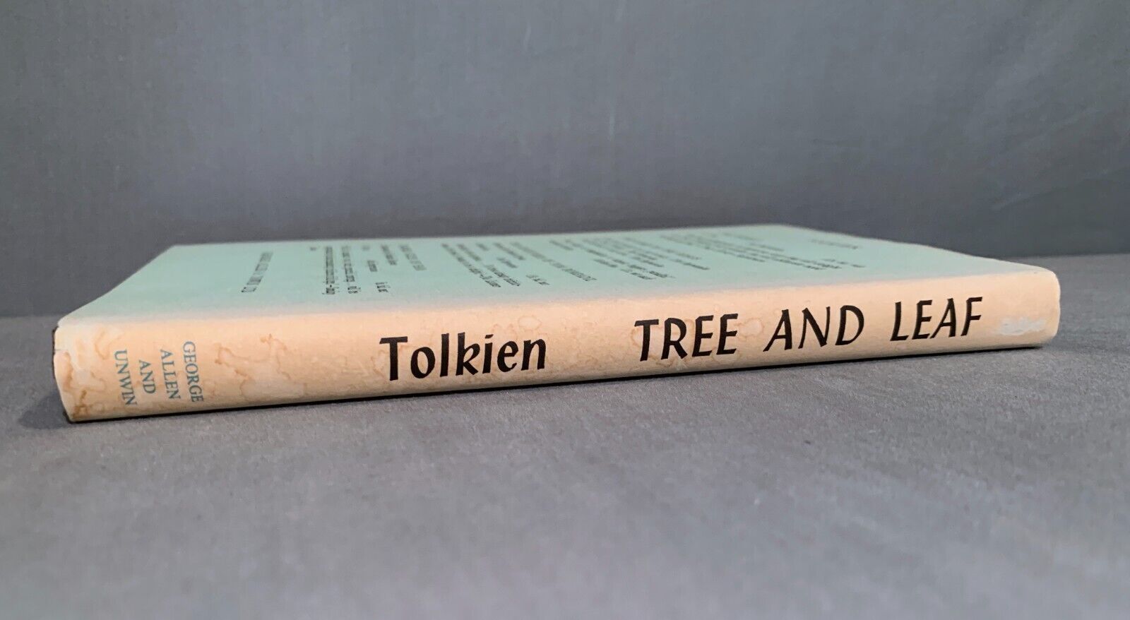 TCG - J.R.R. Tolkien - Tree and Leaf - 1964 UK First Edition - 1st ...