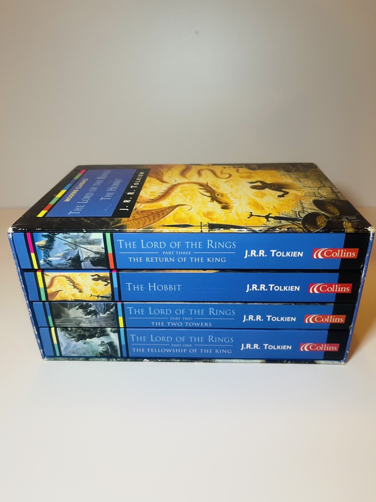 TolkienGuide - Collins Modern Classics The Hobbit & The Lord Of The ...
