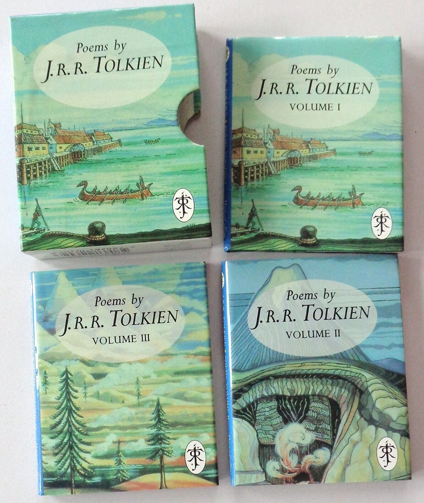 TolkienGuide - Poems by JRR Tolkien 3 vol small box set