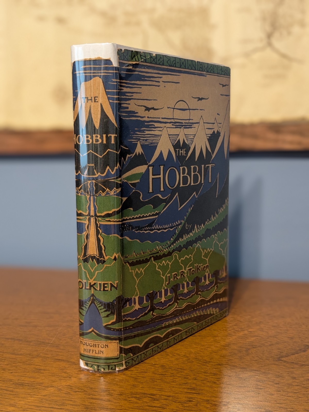 TolkienGuide - The Hobbit J.R.R. Tolkien 1956 8th Printing Houghton ...