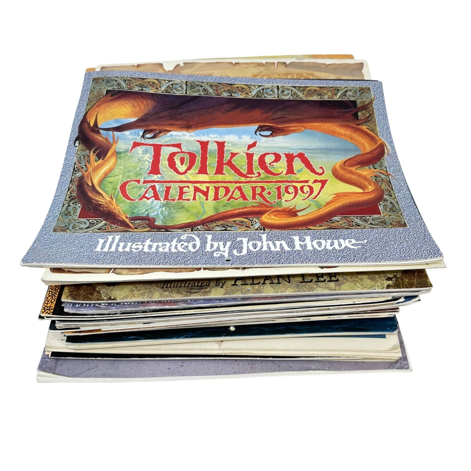 TolkienGuide - Lot Of 31 J.R.R. Tolkien Calendars 1976-2010 Featuring ...