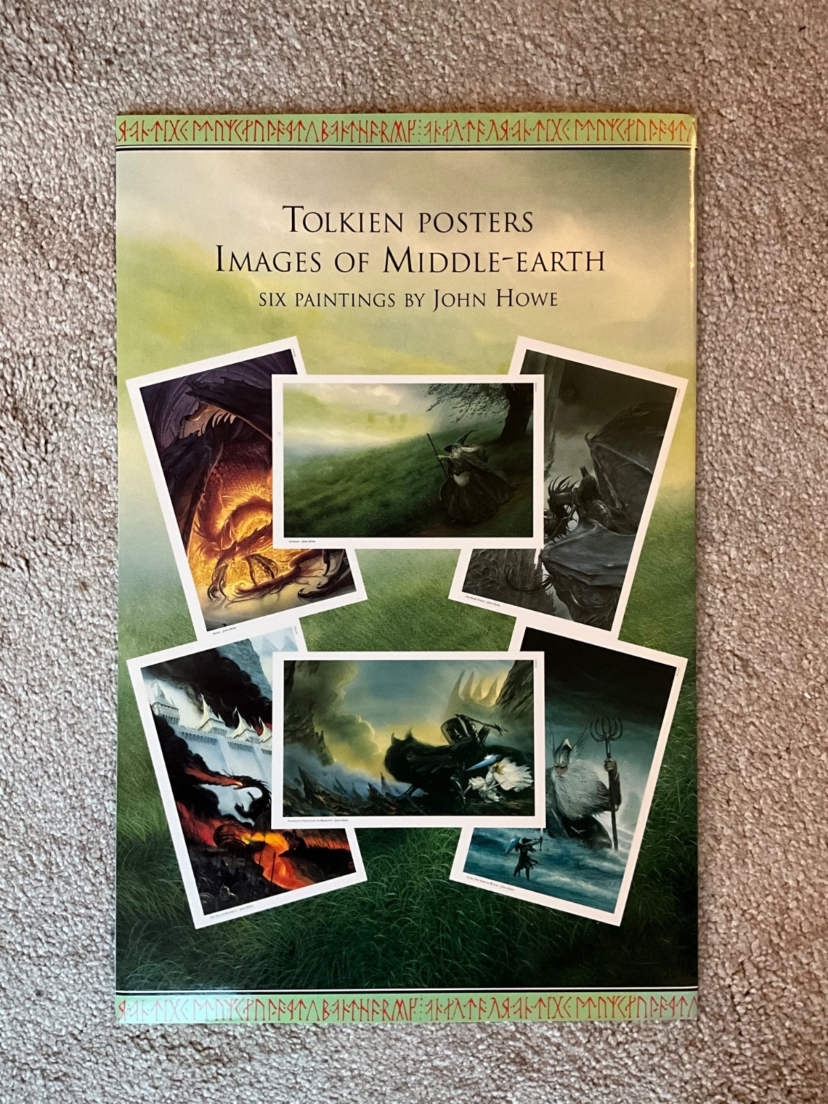 TolkienGuide - JRR Tolkien Images of Middle-Earth, 6 poster collection ...